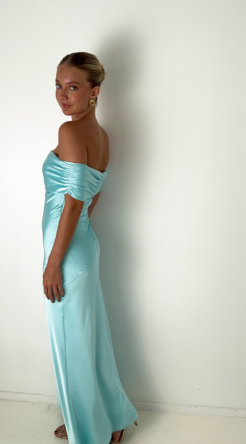 KAYLA GOWN | AQUA