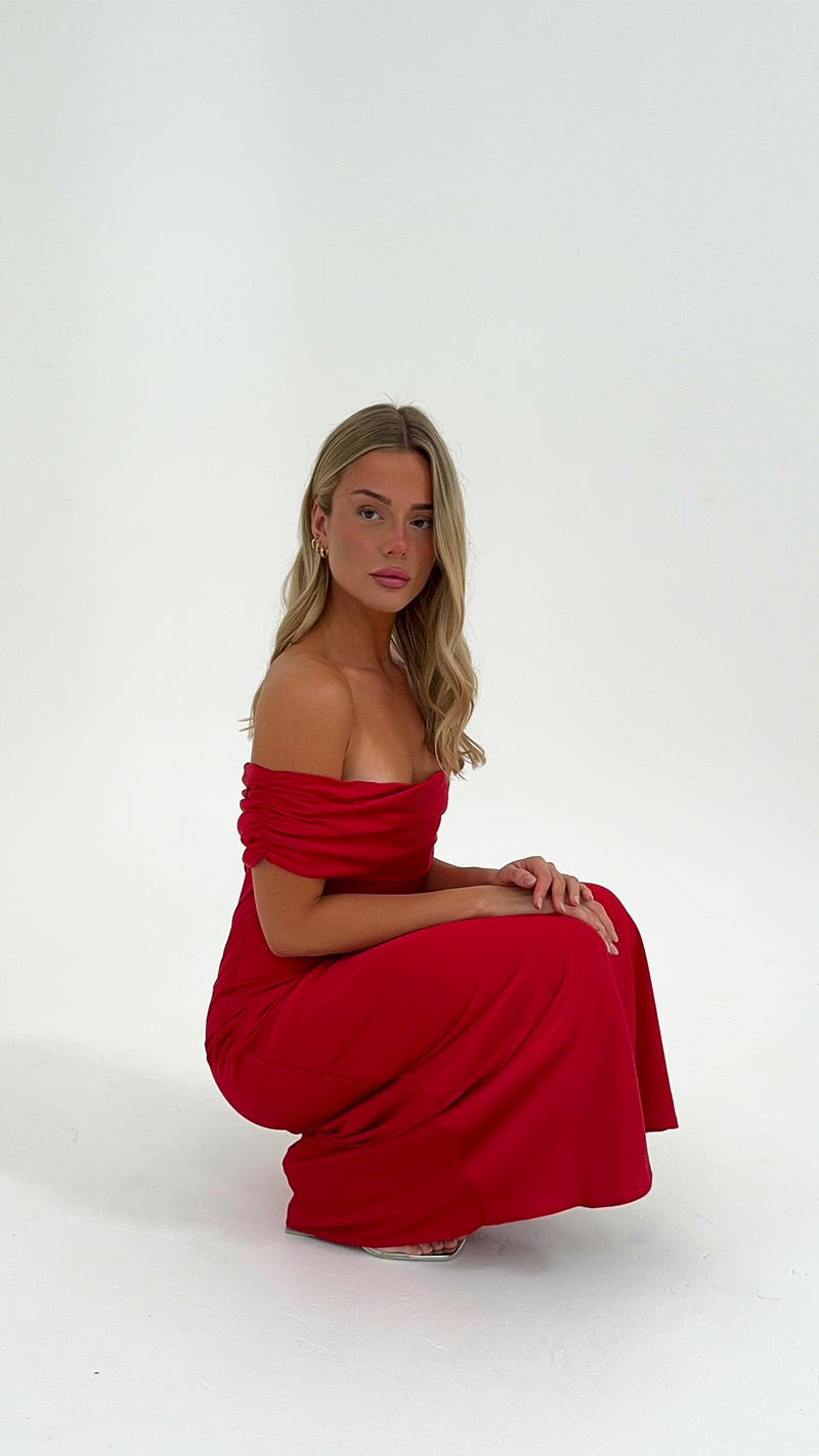 Kayla Gown Wine — Formal Gown Australia | HNTR