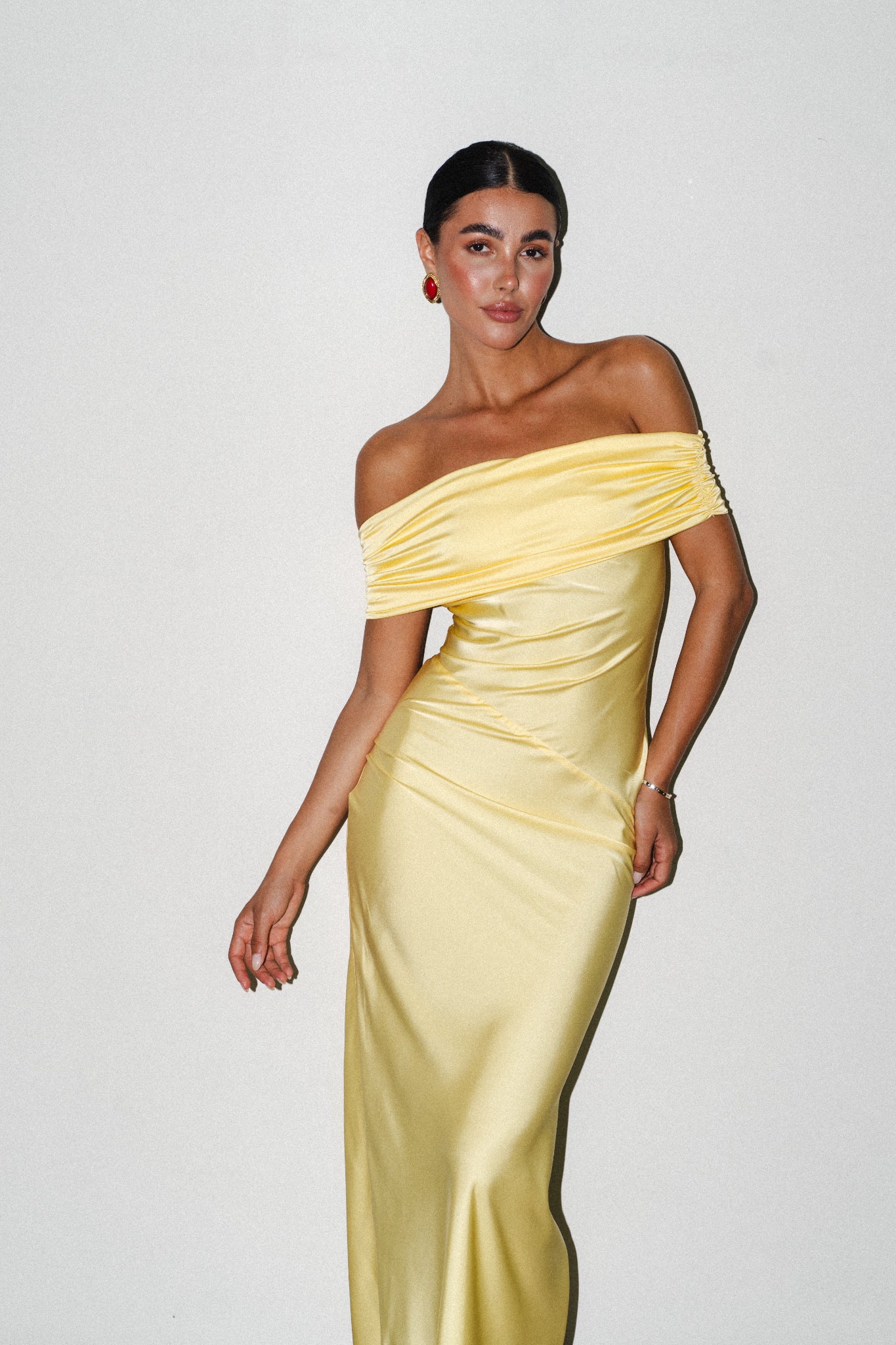 KAYLA GOWN | LEMON